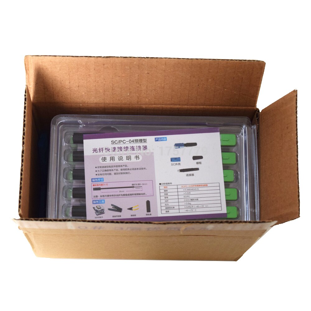 100PCS SC single-mode fiber optic SC APC quick con... – Grandado