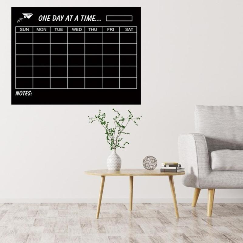 45*60cm Removable Blackboard Sticker PVC Waterproof Black Board ...