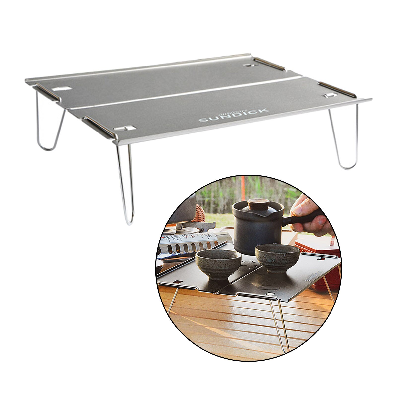 Outdoor Folding Table Camping Aluminium Alloy Picn... – Grandado