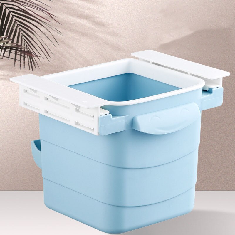 Retractable Hidden Waste Bin Under Table Hanging G... – Vicedeal