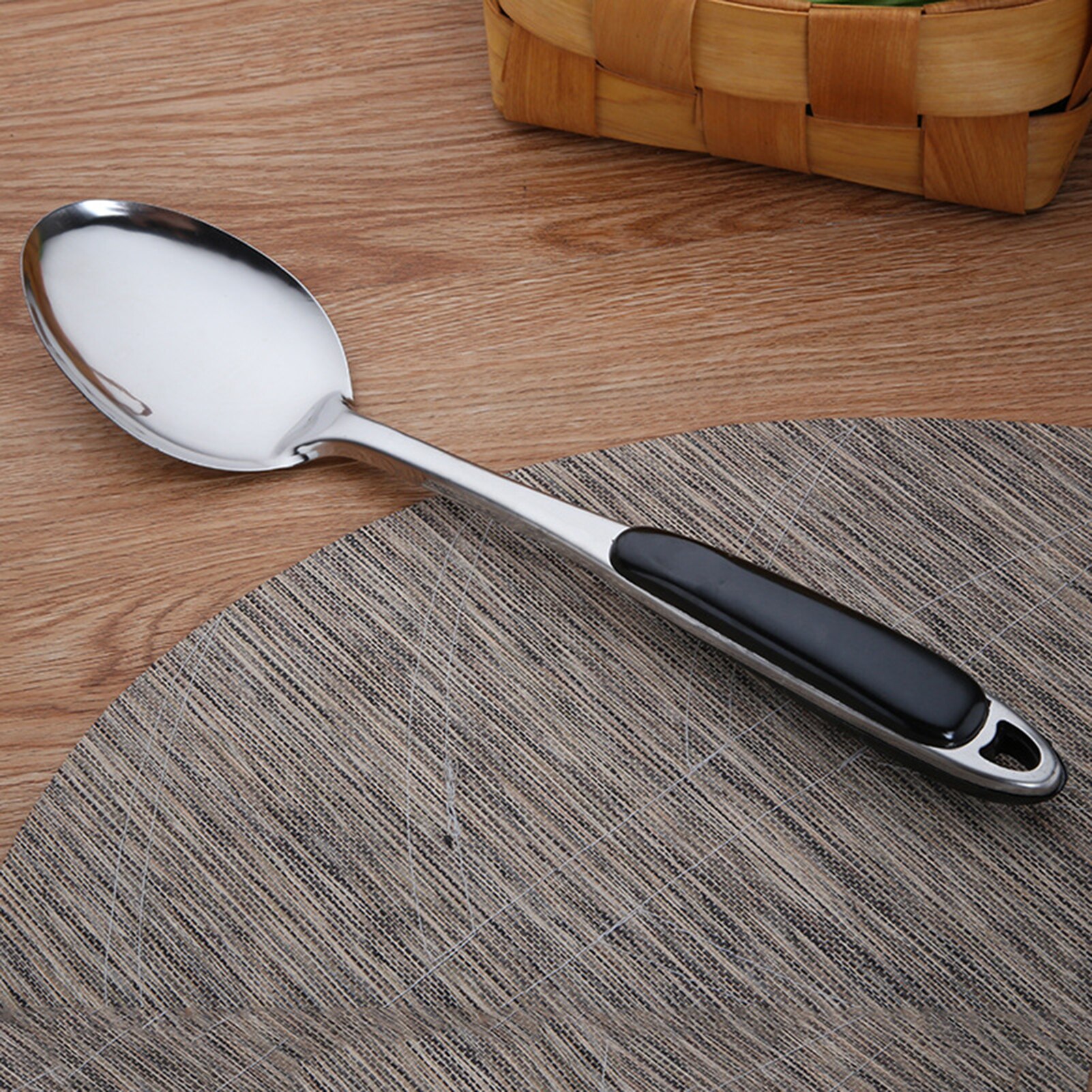 1pc köksartiklar rostfritt stål soppsked durkslag ... – Grandado