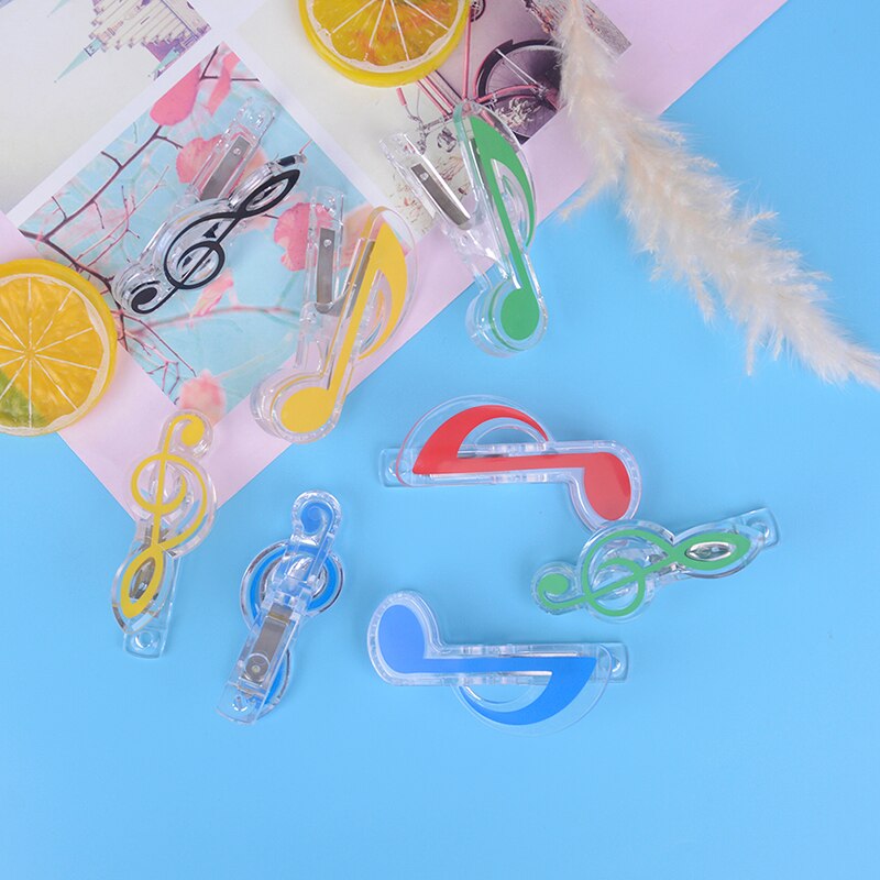 1x Music Note Clip Kawaii Stationery Book Page Cli... – Vicedeal
