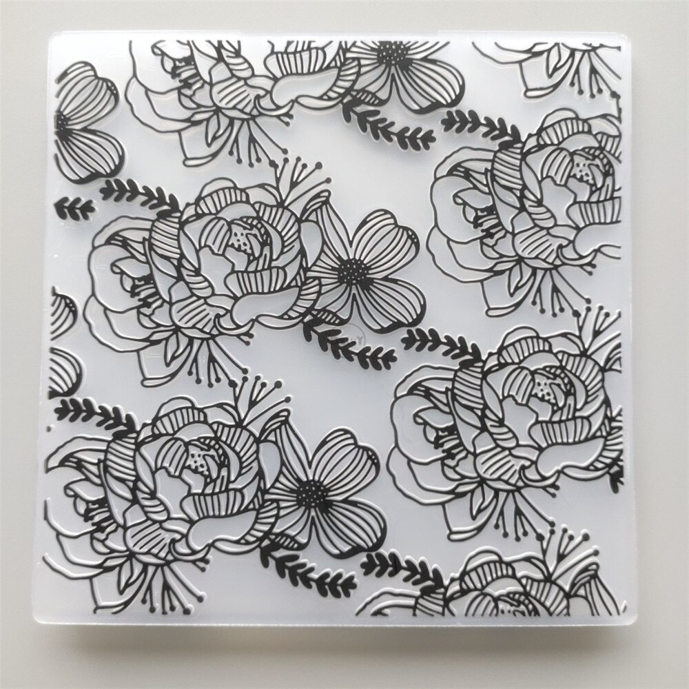 Carpetas con relieve de flores para papeles, sumin... – Grandado