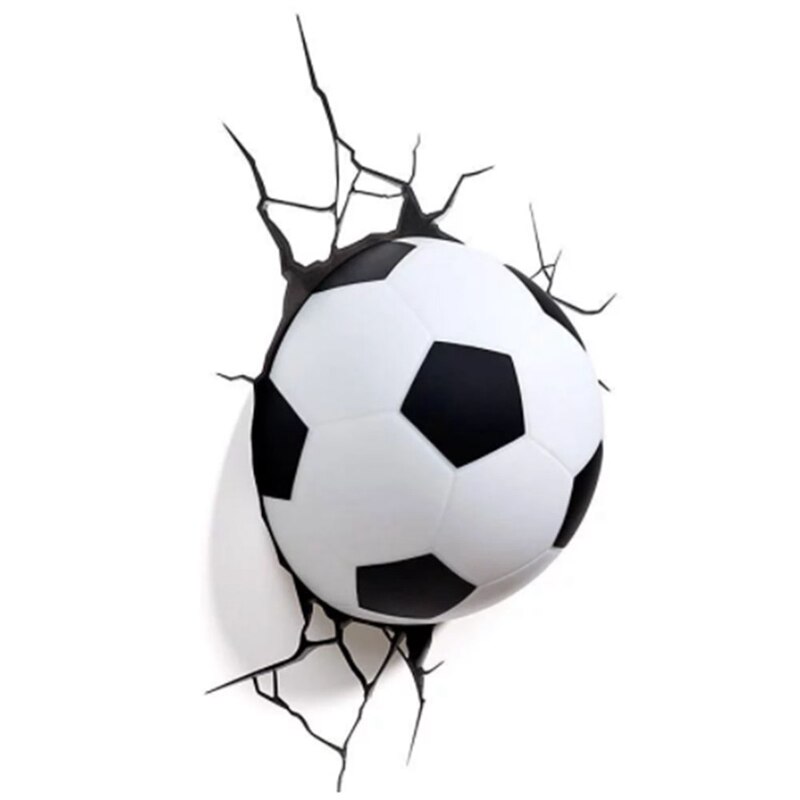 Lighting Football 3D LED Lamp Bedroom Living Room ... – Grandado