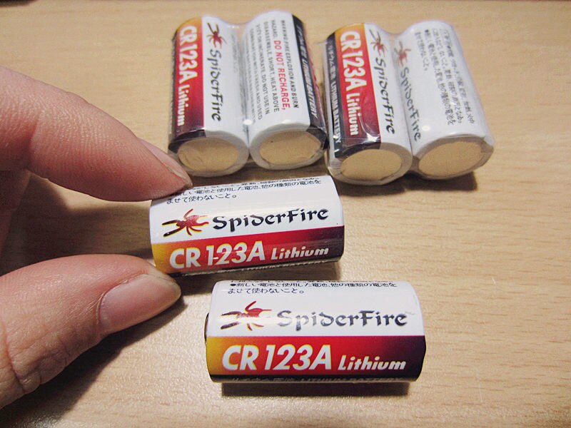2pcs/lot CR123A CR123 CR 123 123A 16340 1300mAh 3V... – Grandado