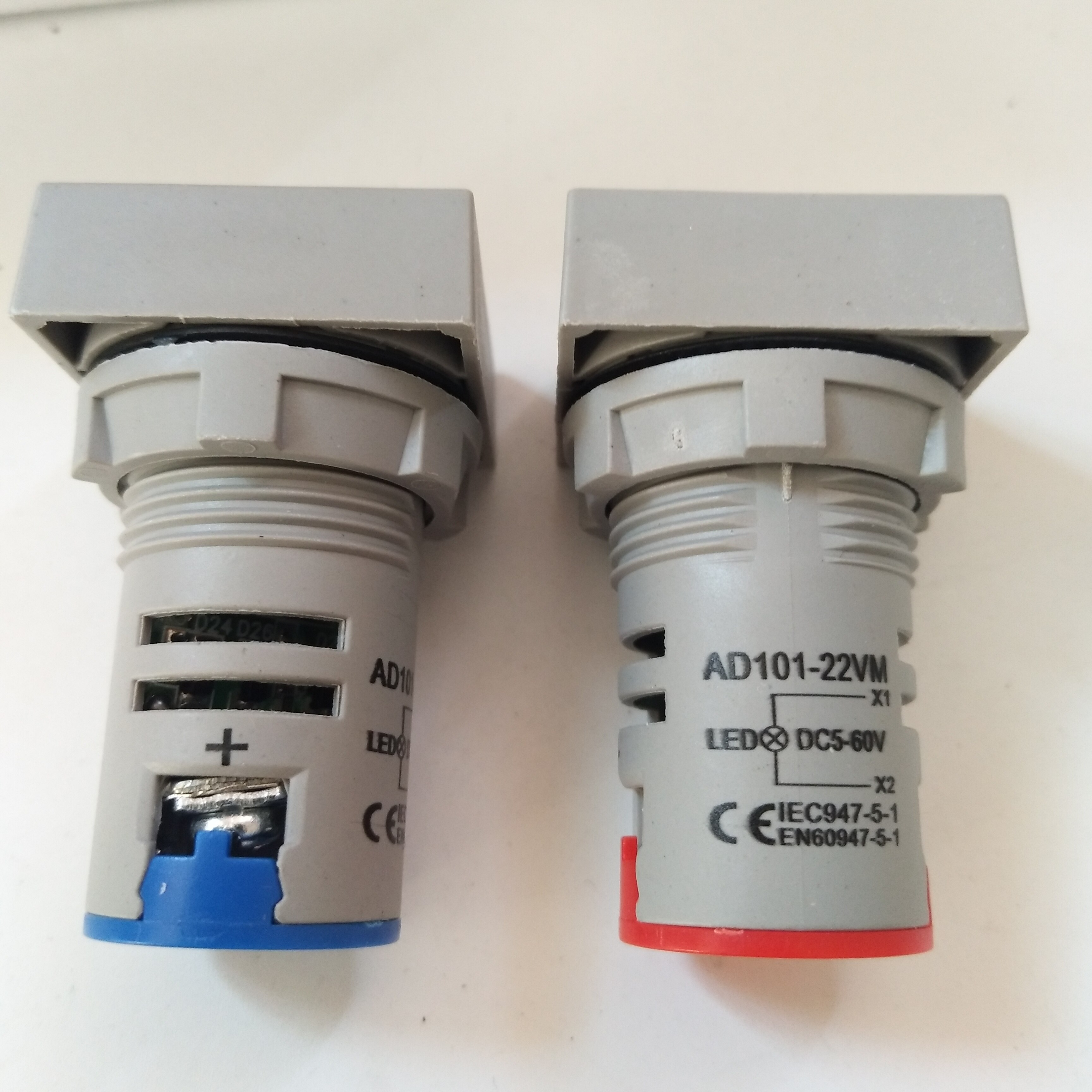 10pcs/Lot 22mm DC 5-60V LED Digitial Display Red G... – Grandado