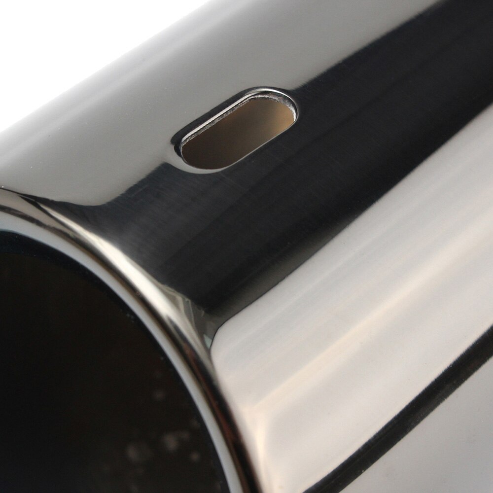 2Pcs Car Tail Exhaust Tip Pipes Titanium Black for... – Grandado