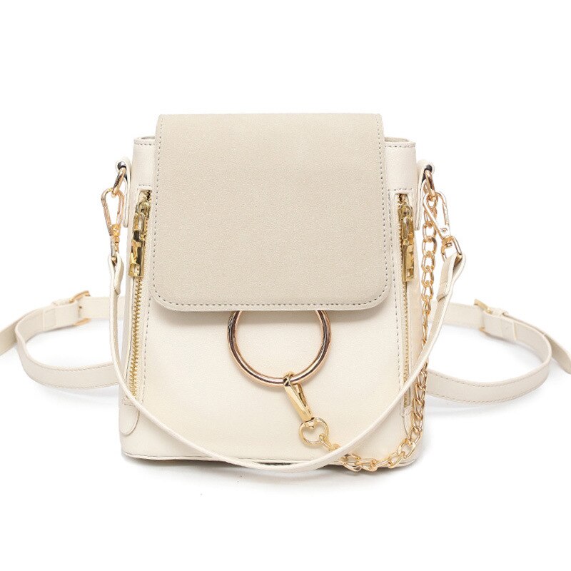 backpackFashion star's same frosted ring chain bac... – Grandado