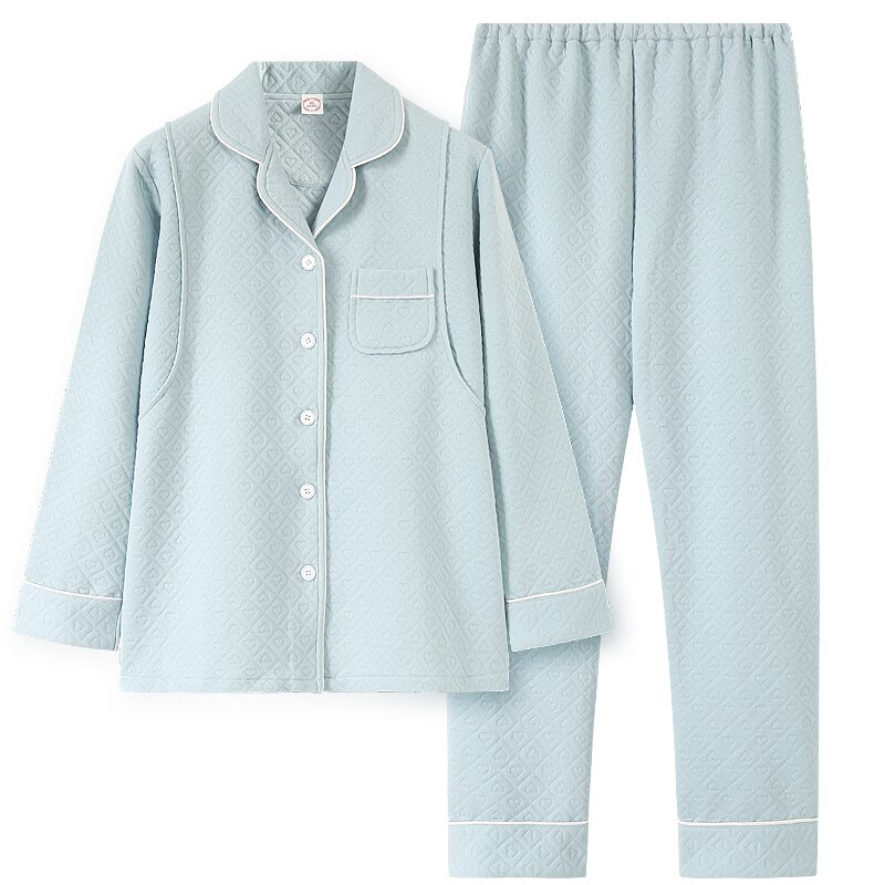 Autumn Winter Thicken Warm Pregnant Women Sleepwea... – Grandado