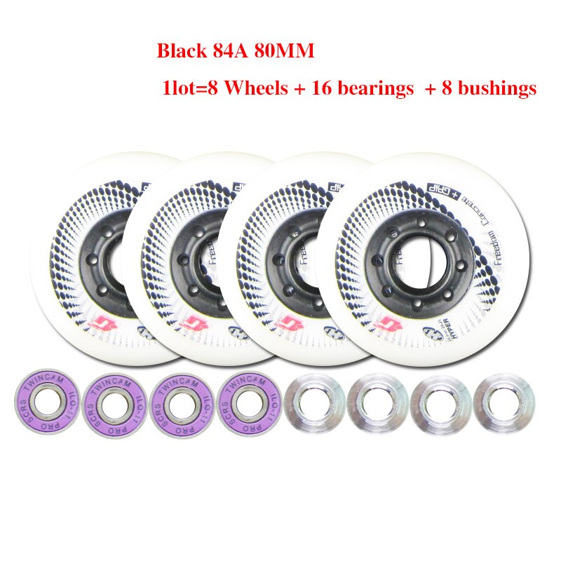 8 piece Original Hyper +G Concrete Inline Skate Wh... – Grandado