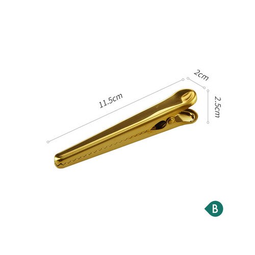 Vintage Brass Bill Clamp Ins Metal Spring Clips Fo... – Vicedeal