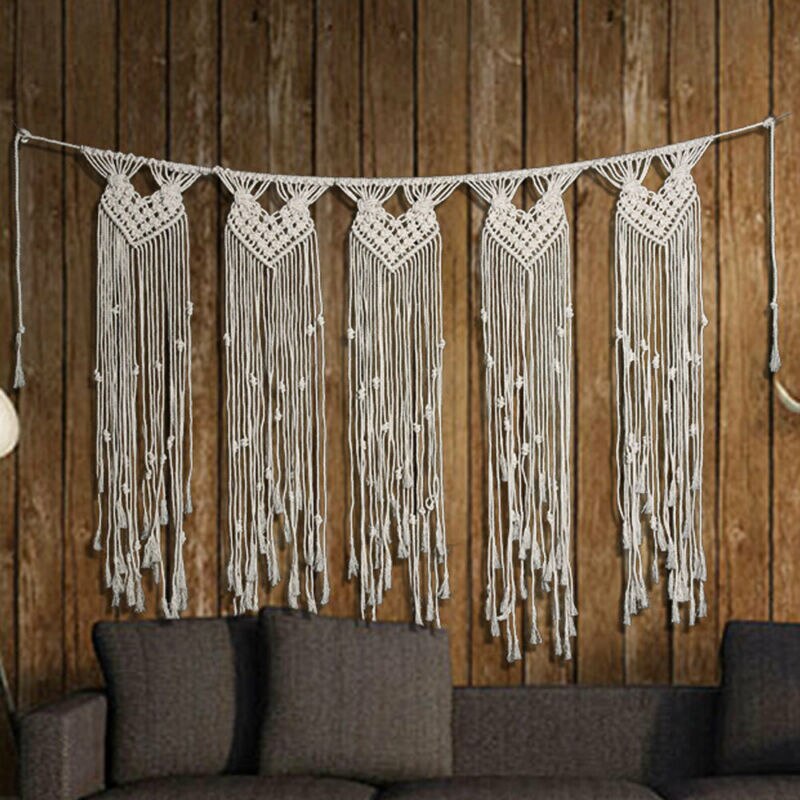 Boho Cotton Macrame Wedding Backdrop Wall Hanging ... – Grandado