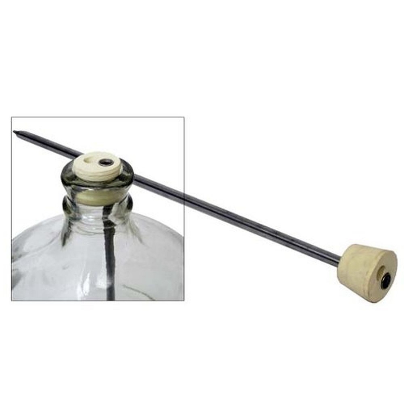 Carboy Stopper Stainless Thermowell 15 inch 6# Sto... – Vicedeal