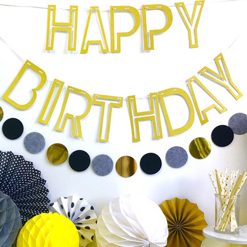 Banderines para decoración de de cumpleaños, bande... – Grandado