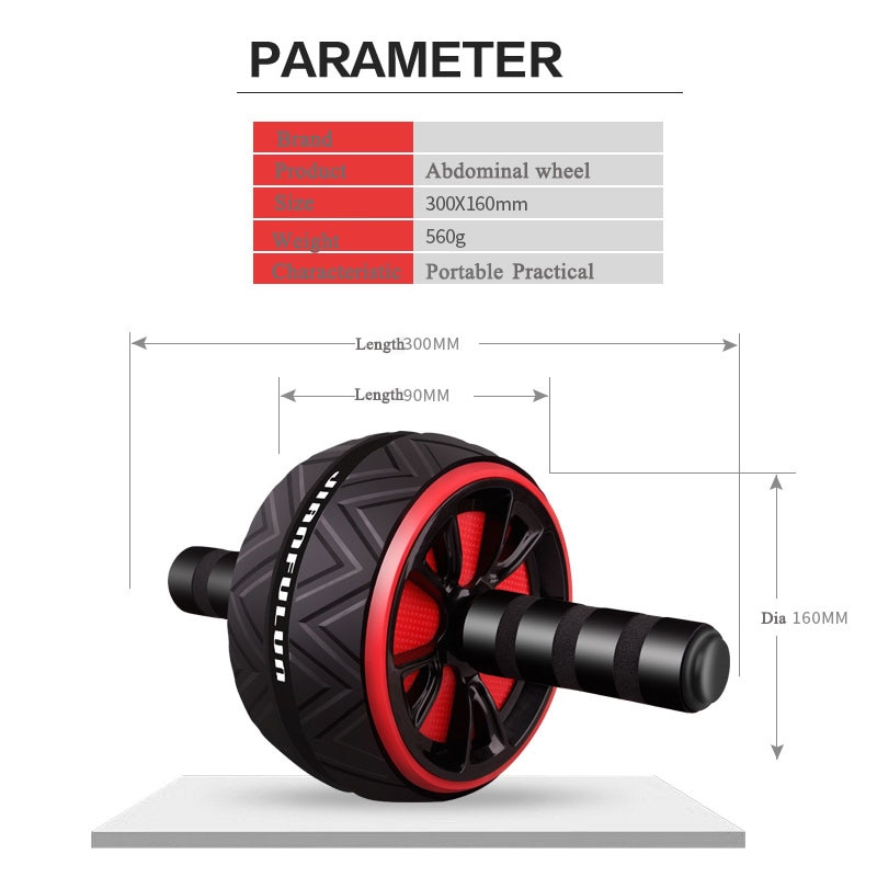Rodillo de entrenamiento Abdominal para interiores... – Grandado