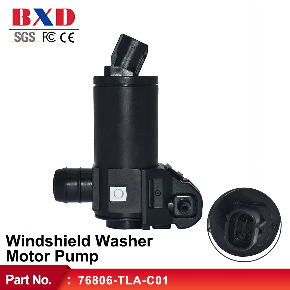Windshield Washer Motor Pump 76806-TLA-C01 AW06021... – Grandado