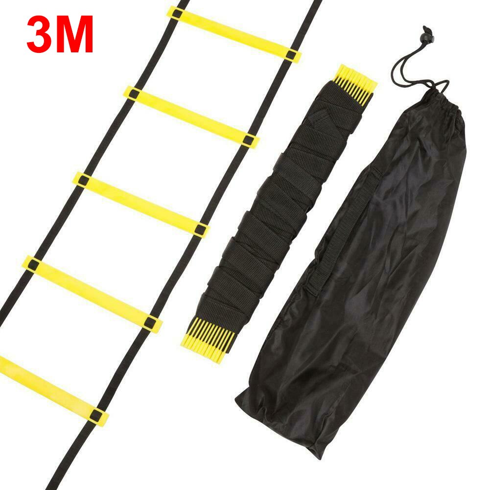 6/12 Rung Agility Ladder Nylon Straps Training Lad... – Grandado