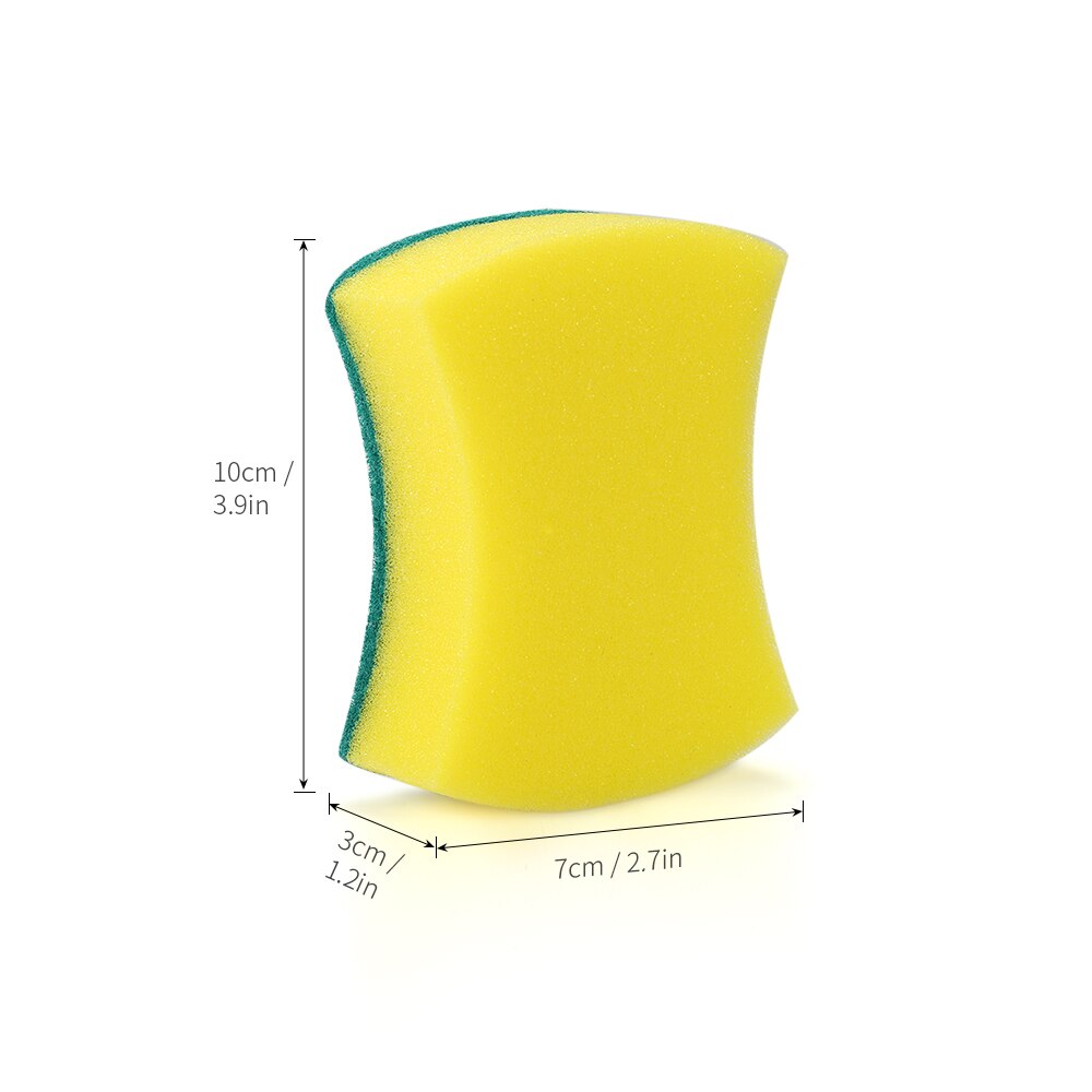 20 Pack Multi-Use Scrub Sponge Extra Thin Magic Cl... – Grandado