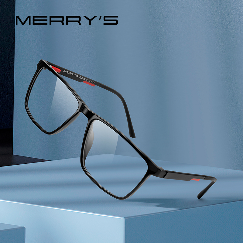 MERRYS Classice Men Glasses Frames TR90 Eyewear Op... – Vicedeal