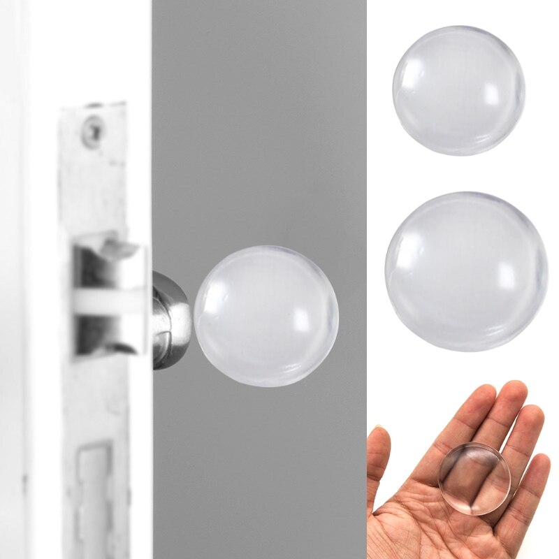 6 Pcs Transparante Deur Stoppers Muur Bescherming ... – Vicedeal