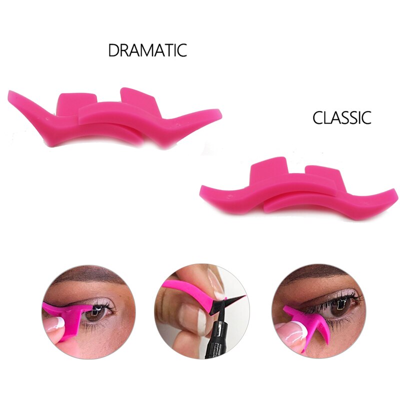 1 Pair Eyeliner Mold Wings Seal Stamps Easy To Wea... – Vicedeal