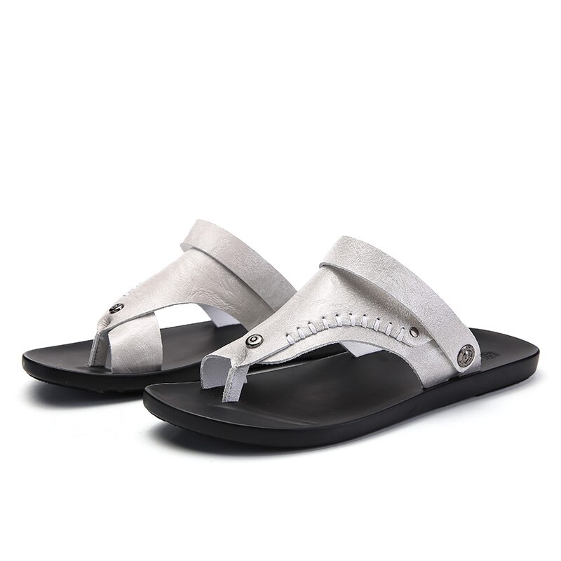 genuine hombre mens slip roman slippers platform m... – Grandado