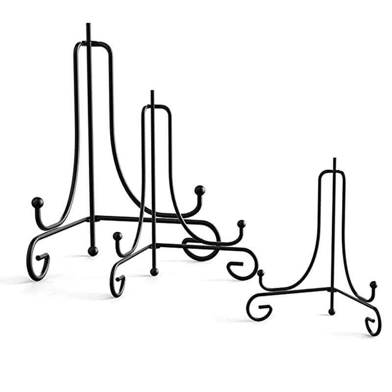 Practical 6 Pack 3 Sizes Picture Easels for Displa... – Grandado