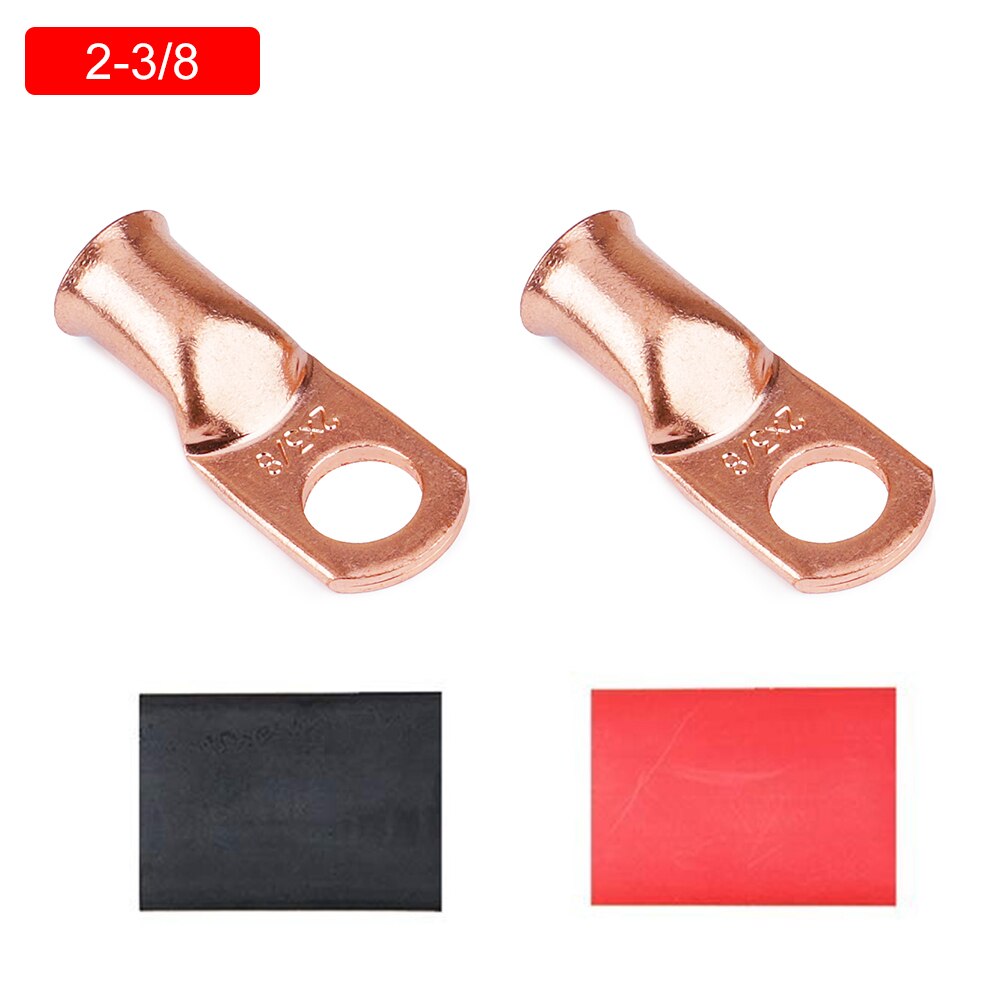 2 Stuks = 1Lot Rood Koper Lugs Ring Batterij Gesol... – Vicedeal