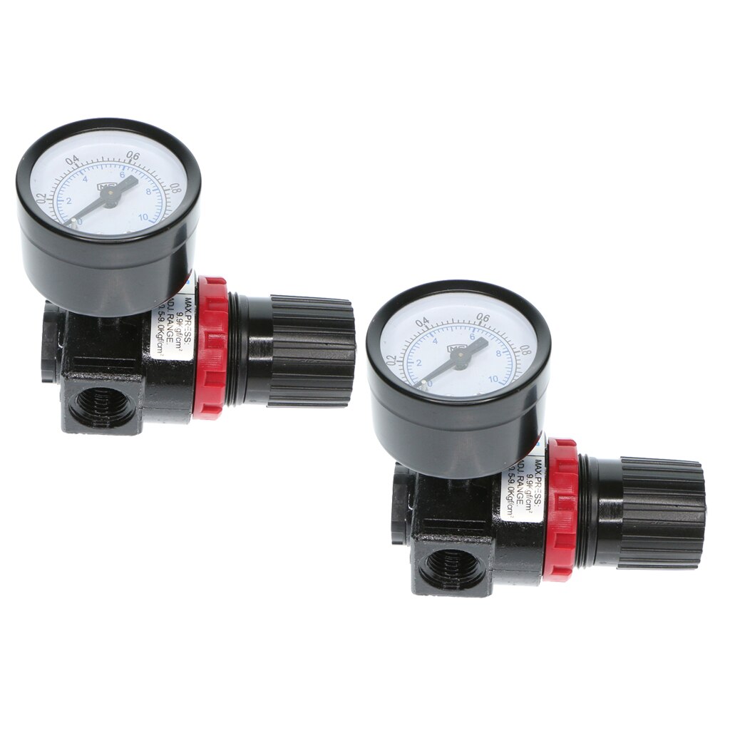 2 Pcs Air Pressure Regulator Oil Water Separator T... – Grandado