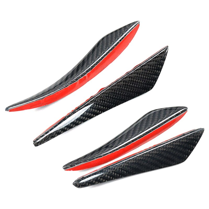 Real Carbon Fiber Front Bumper Side Splitter Spoil... – Grandado