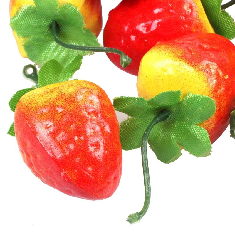 4x Grote Kunstmatige Rode Appels Decoratieve Fruit... – Grandado