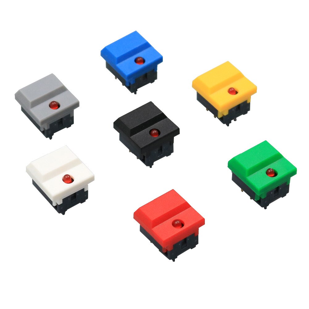 2Pcs PB86 B1 Singal Lamp Momentary 6Pin SPDT PCB W... – Vicedeal