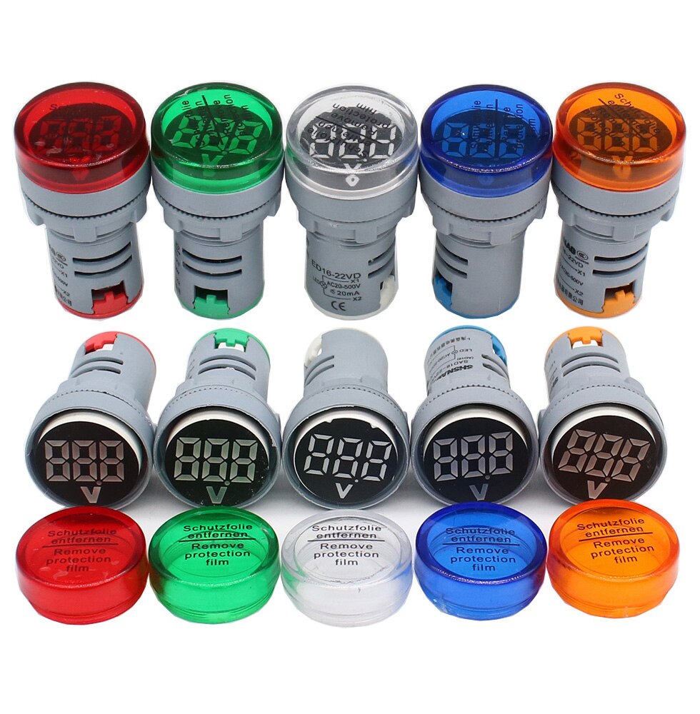 AD16-22DSV Mini Voltage Meter Led Digitale Display... – Vicedeal
