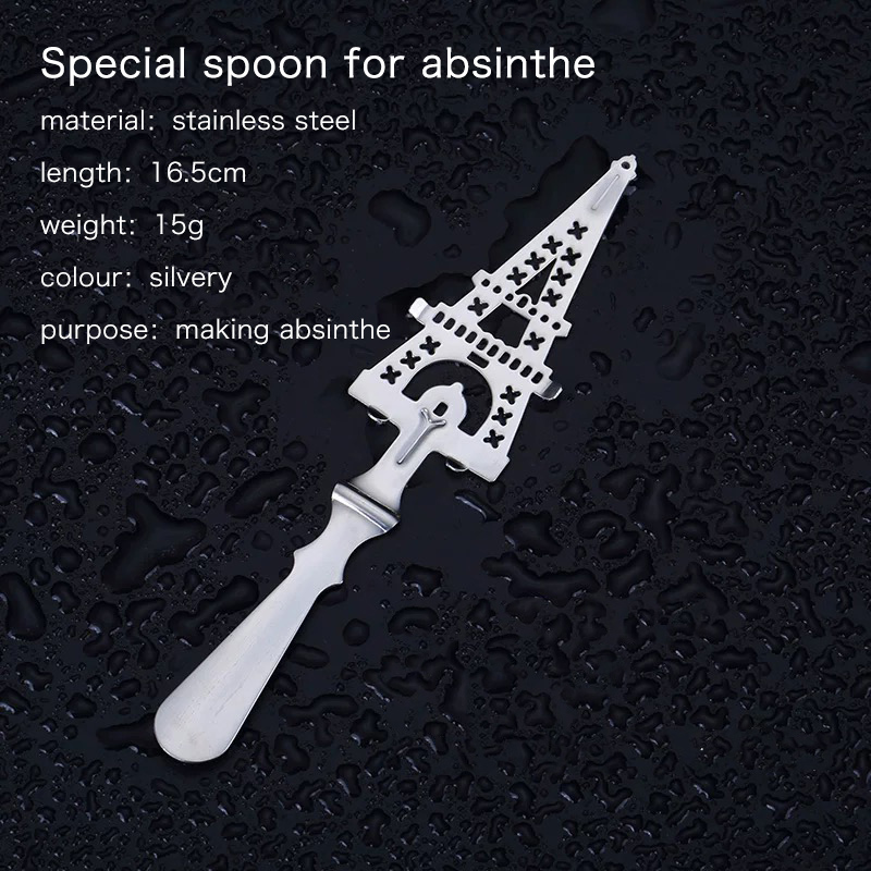 Bar själ absint skedar rostfritt stål bitter skopa... – Grandado