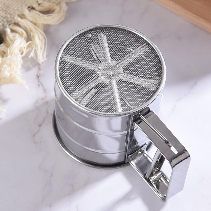 Draagbare Taart Netto Zeef Meel Zeef Filter Zeef H... – Grandado