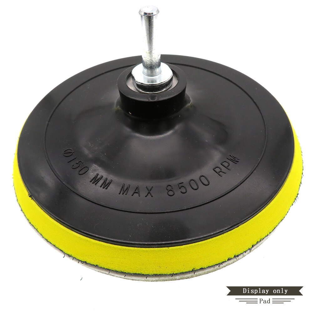 6 Inch Rotary Backing Pad M14 Thread Polishing Pad... – Grandado