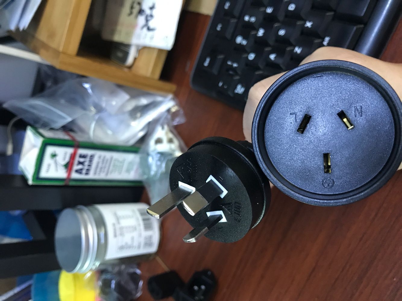 1M Zealand AU plug socket extension power cable ma... – Grandado