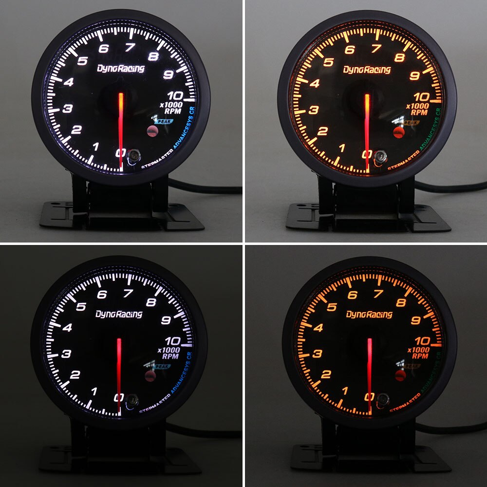 Dynoracing 60 MM Tachometer 0-10000 Rpm gauge Schw... – Vicedeal