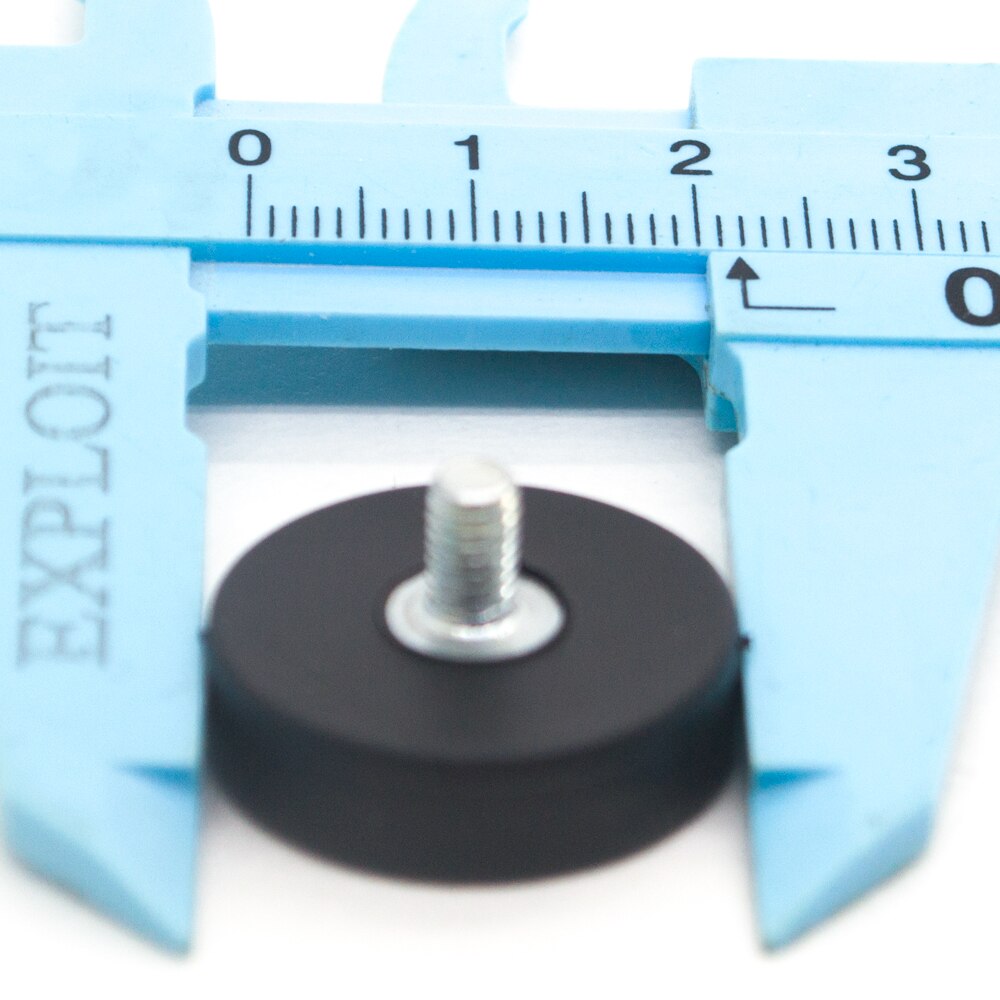 EEN D22 D43 D66 D88 Rubber Gecoate Magneet Magneti... – Grandado