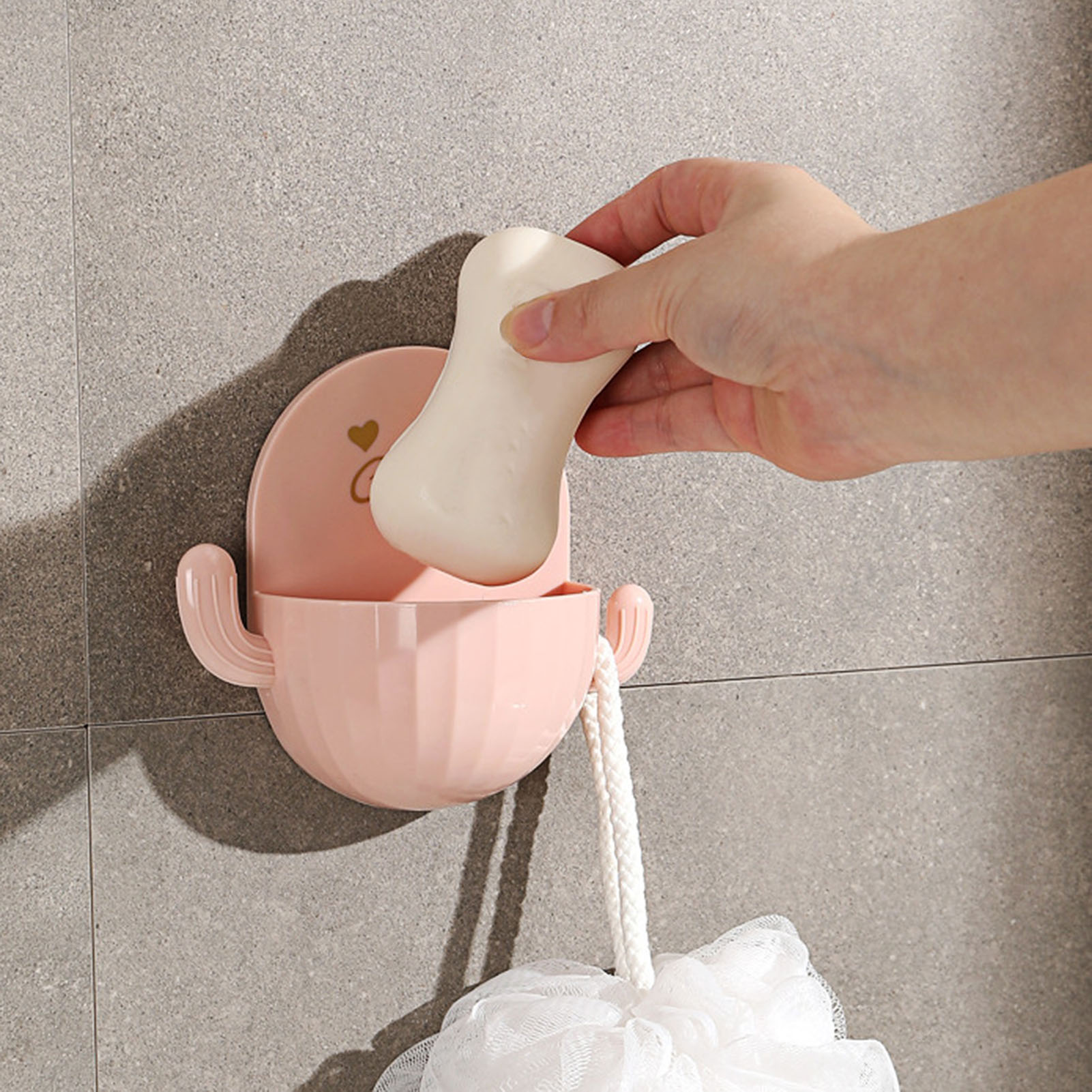 Punch-free Cactus Soap Box Toilet Bathroom Wall-Mo... – Vicedeal