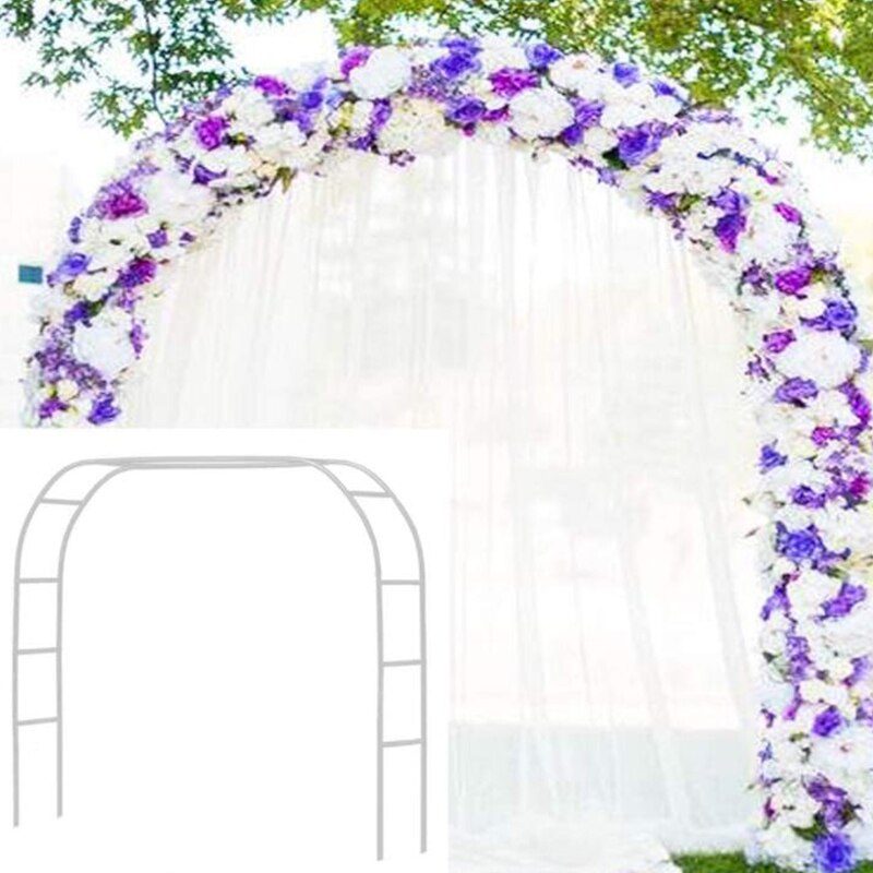 Iron Wedding Arch Decorative Garden Backdrop Pergo... – Vicedeal