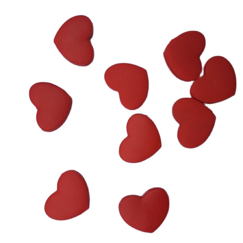 100 pcs Red heart Tennis Vibration dampener tennis... – Grandado