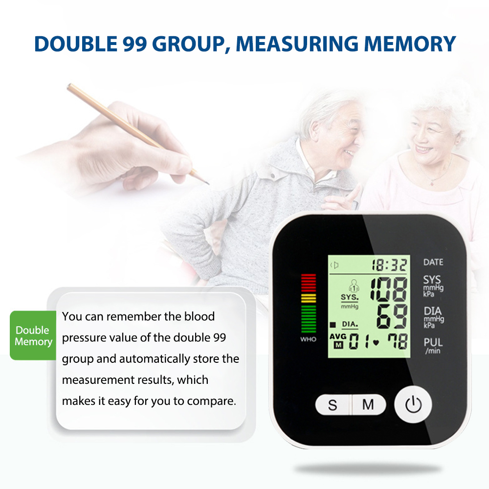Health Arm Automatic Blood Pressure Monitor BP Sph... – Grandado