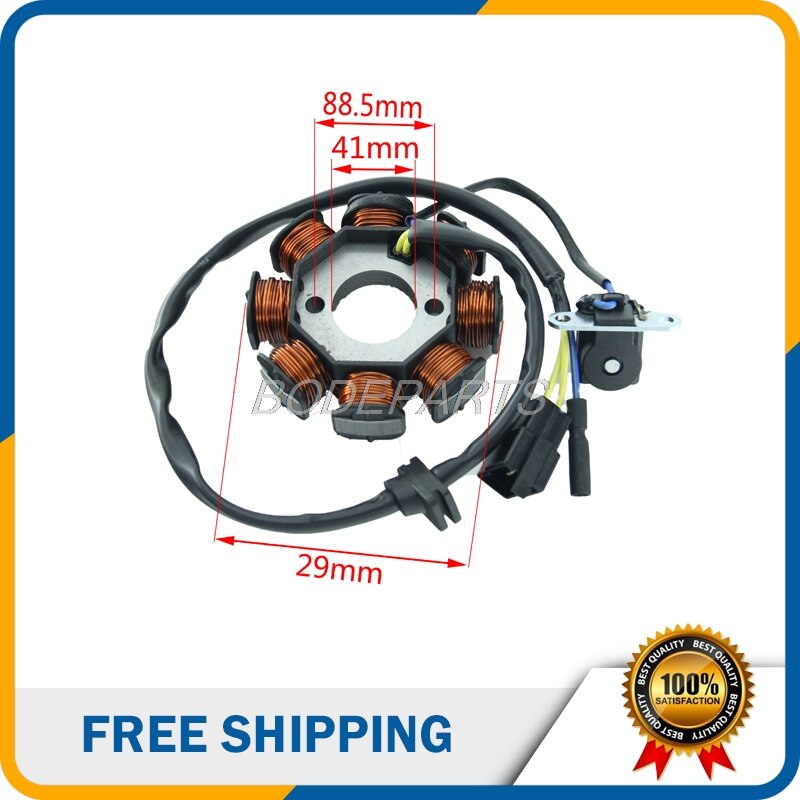 Motorcycle Motor Parts CB8 Poles DC Stator Coils F... – Vicedeal