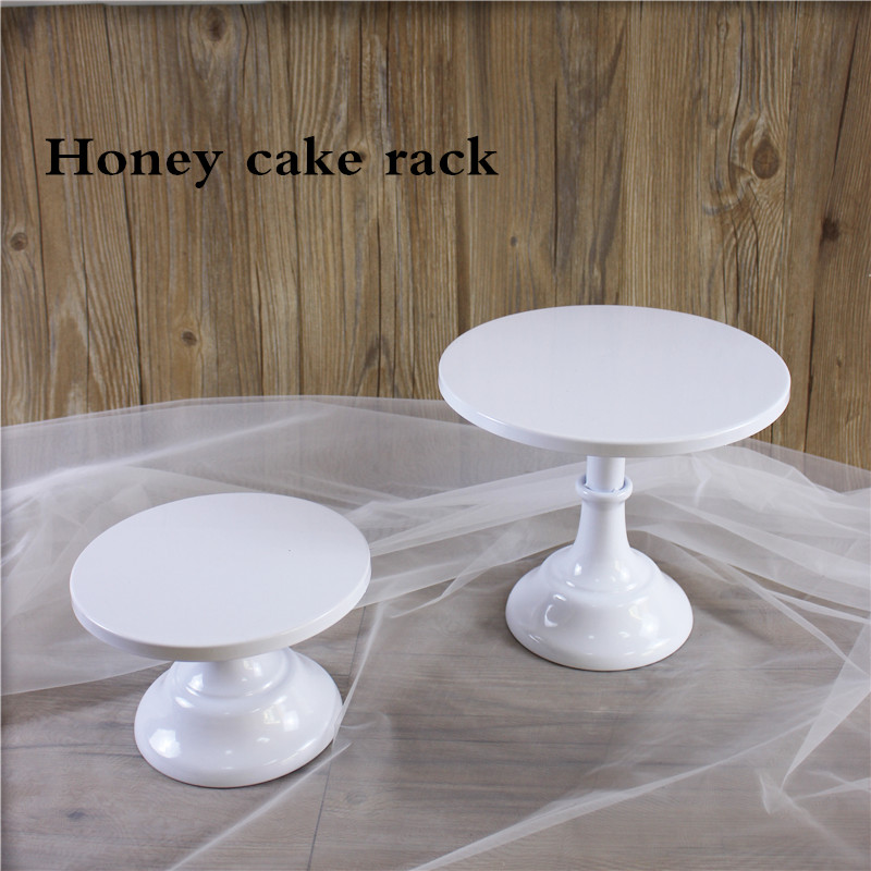 Round Cake Stand Wrought Iron Cake Rack Base Desse... – Grandado