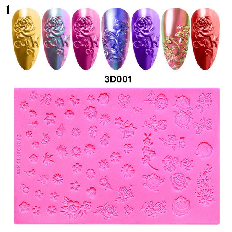 10*14.5Cm Siliconen Nail Art Printing Template Nai... – Vicedeal