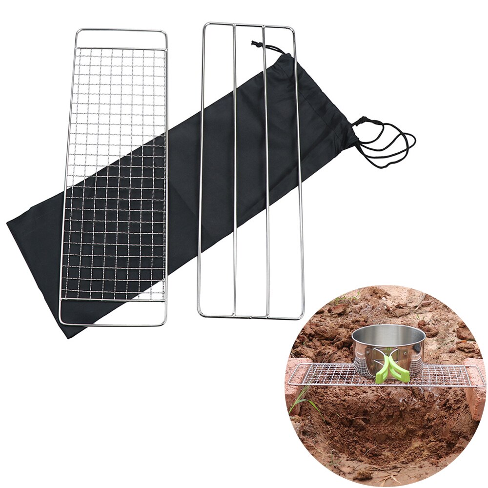 Roestvrij Staal Camping Grill Rooster Barbecue Mes... – Grandado