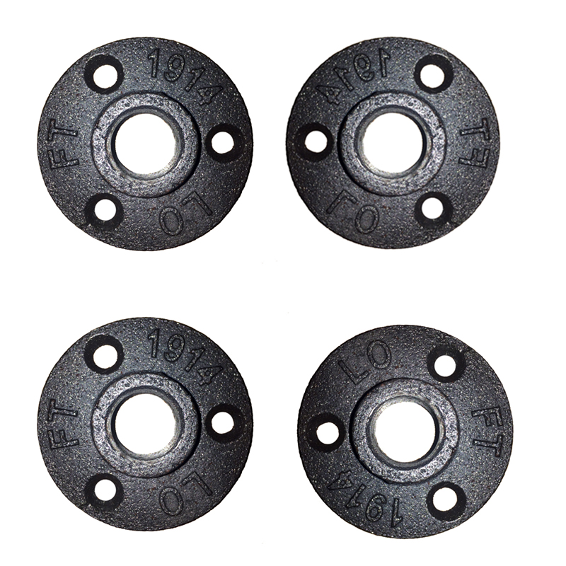 1 pcs Cast iron flange vintage industrial wind fix... – Grandado