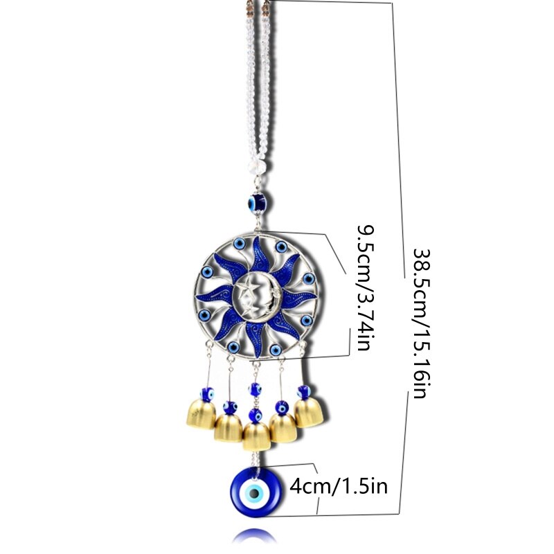 Turkish Blue Evil Eye Amulets Hand Wall Protection... – Vicedeal