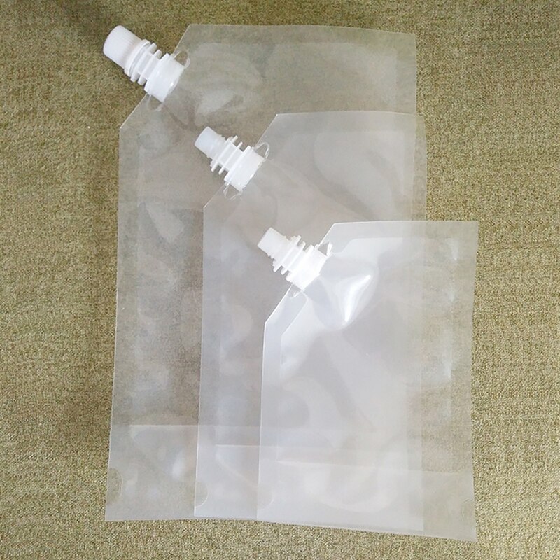 Transparent Plastic Spout Pouch Reusable Durable P... – Vicedeal